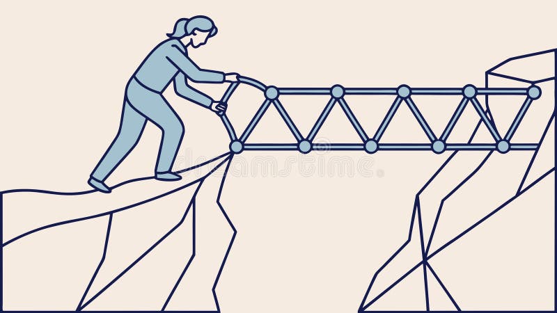 Building Together Bridge Stock Illustrations – 414 Building Together Bridge Stock Illustrations ...