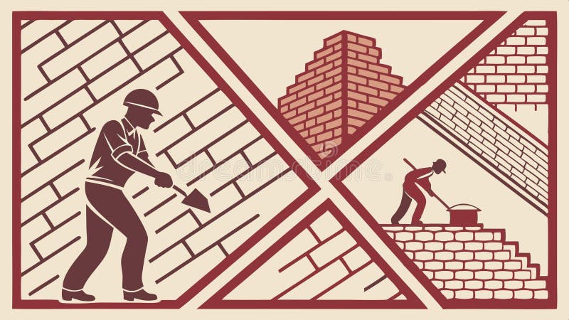 People Building Pyramid Illustration, Ancient Construction and ...