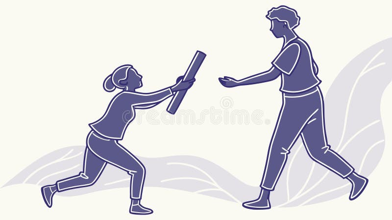 People Building Structure Together, Teamwork and Collaboration. Vector ...