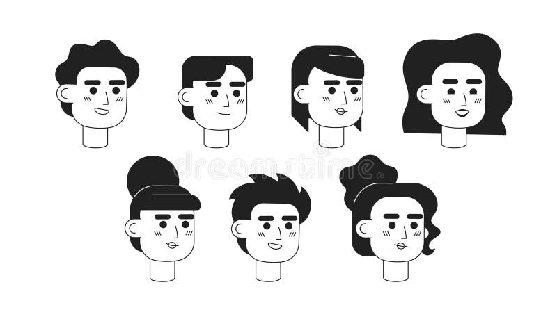 2d Flat Avatar Stock Illustrations 2 264 2d Flat Avatar Stock