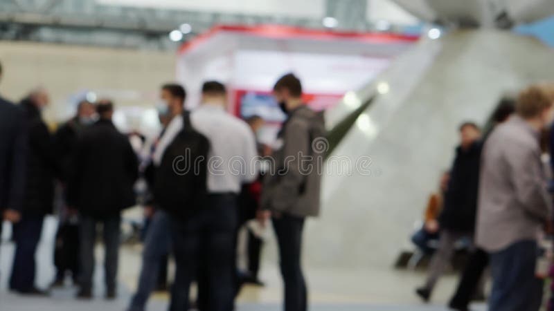 Unfocused Video of Unrecognizable People. Stock Video - Video of adults ...