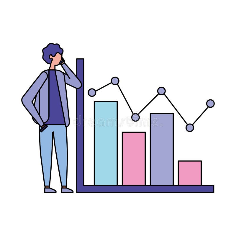People business financial stock vector. Illustration of chart - 145341339