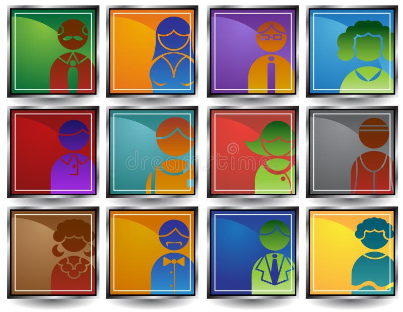 Icons - Electronics stock vector. Illustration of mobile - 28742832