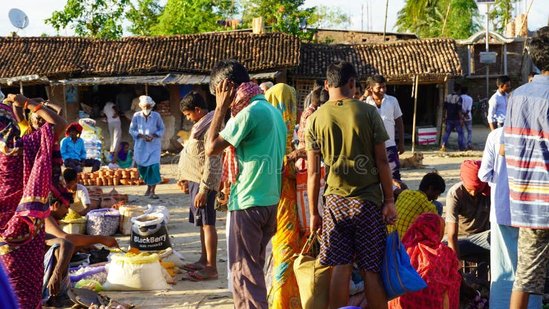 People Buying Things in the Market Editorial Stock Photo - Image of ...