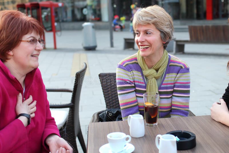 People in cafe stock image. Image of girl, enjoying, partying - 24299927