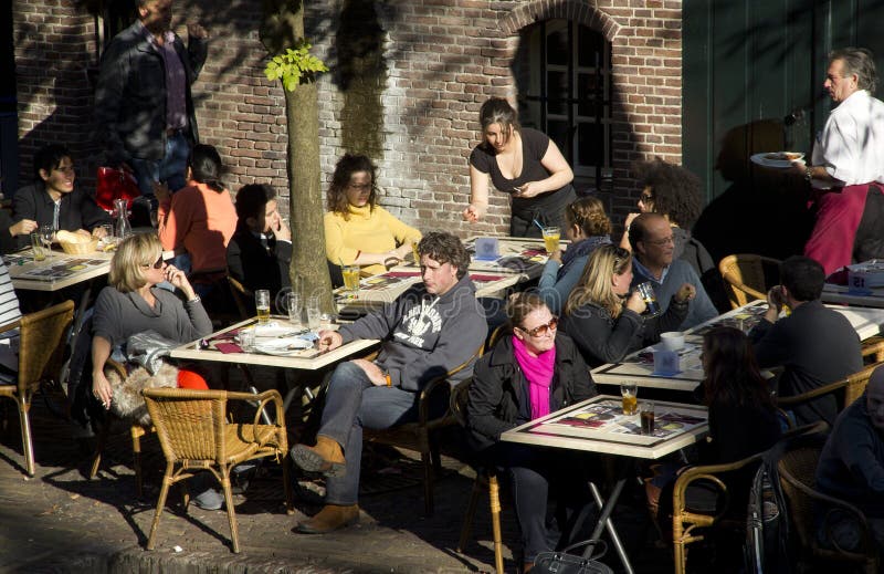 People at a Cafe editorial stock photo. Image of vacation - 29168243