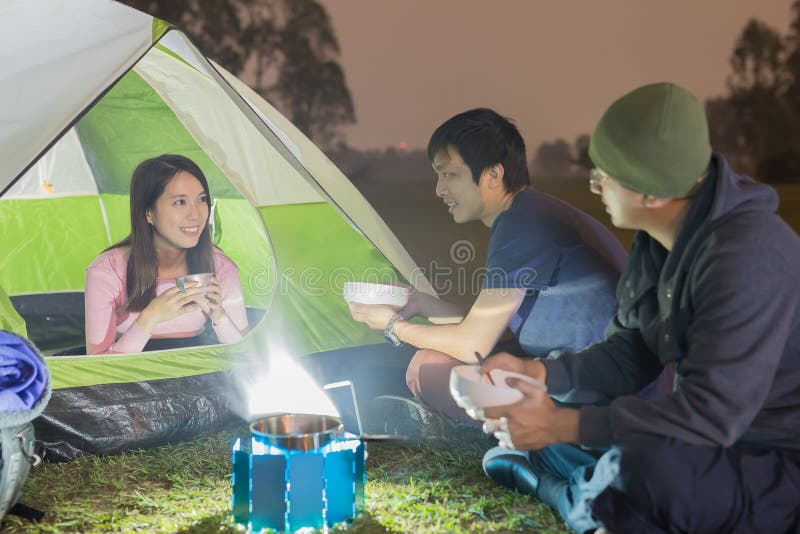 People are camping stock photo. Image of asia, human - 80108848