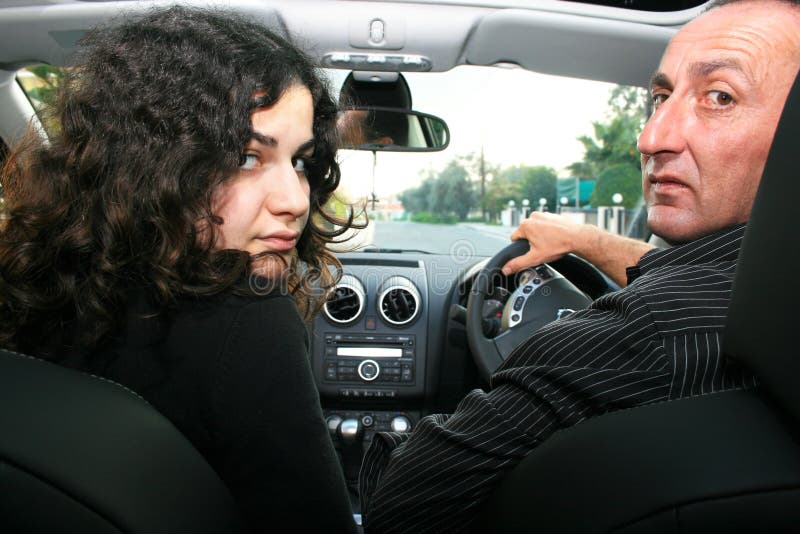 People in car stock image. Image of gray, design, compartment - 14195447