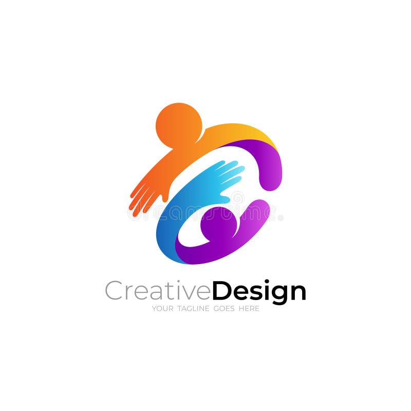 Hug Logos Stock Illustrations – 609 Hug Logos Stock Illustrations ...