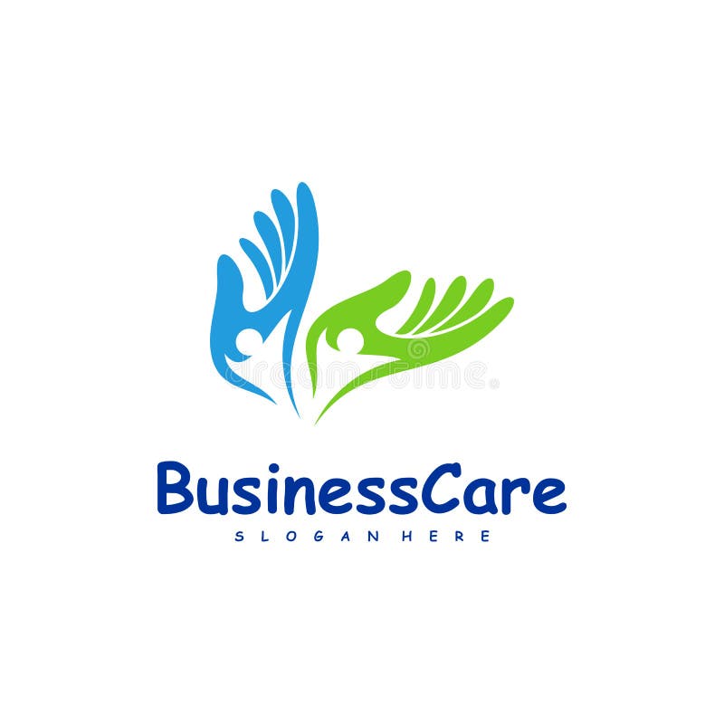 People Care Logo Design Vector. Icon Symbol Stock Illustration ...