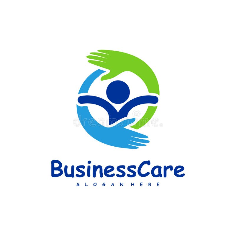 People Care Logo Design Vector. Icon Symbol Stock Illustration ...