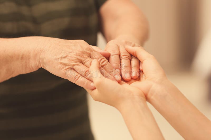 Care and Support. Giving Helping Hand Concept Stock Photo - Image of ...