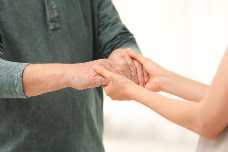 Care and Support. Giving Helping Hand Concept Stock Photo - Image of ...