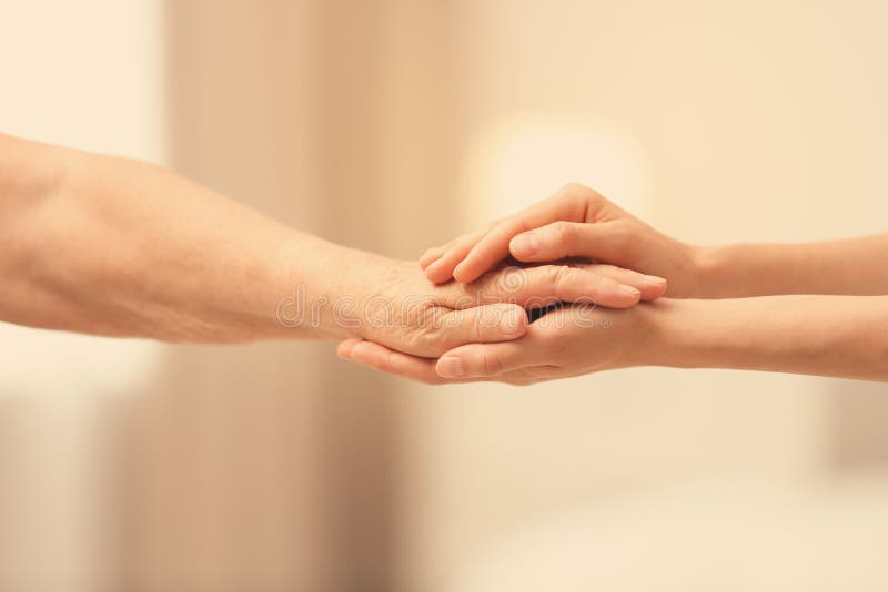Care and Support. Giving Helping Hand Concept Stock Photo - Image of ...