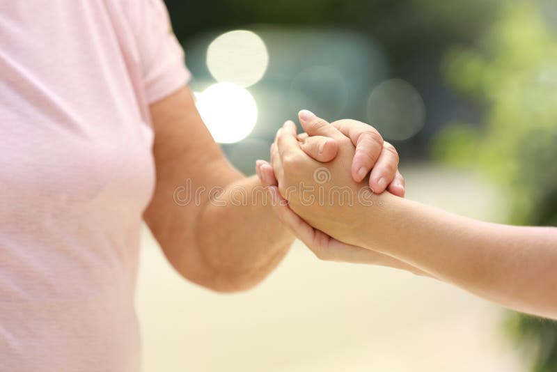 People, Care and Support. Helping Hand Concept Stock Image - Image of ...