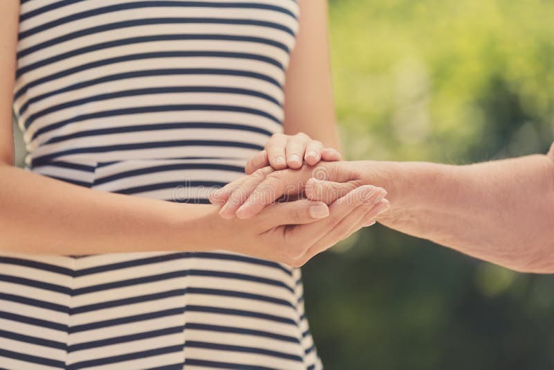 People, Care and Support. Giving Heling Hand Concept Stock Photo ...