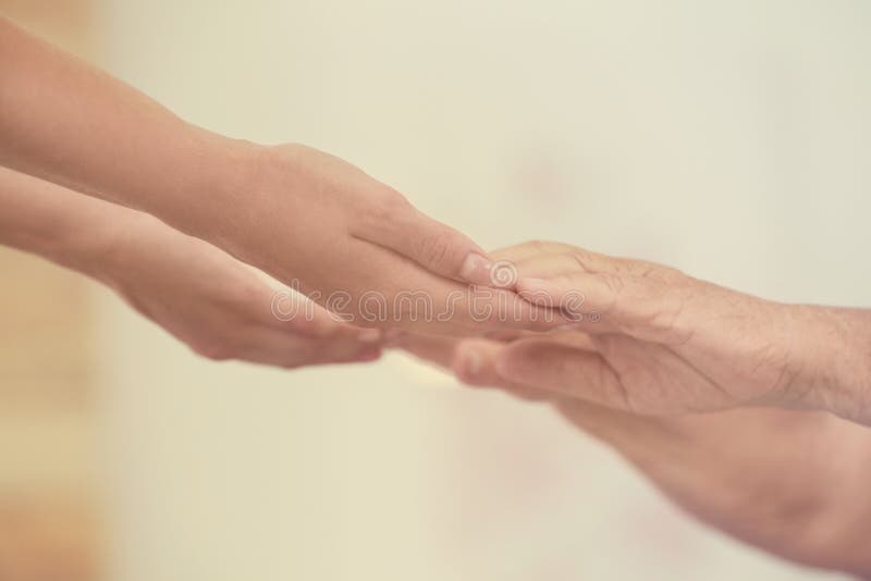 People, Care and Support. Giving Hand Concept Stock Image - Image of ...