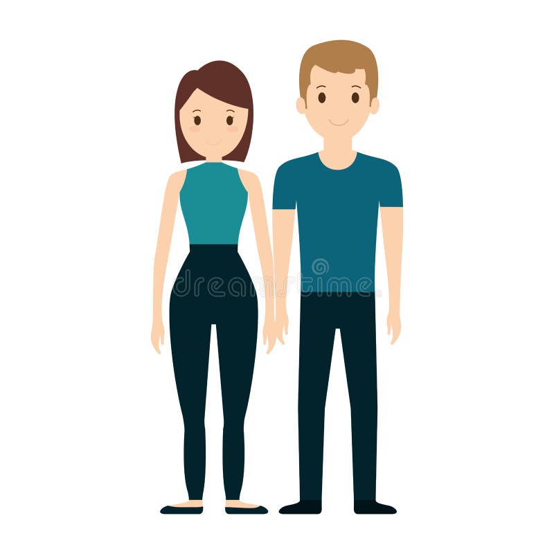 People Casual Cloth Icon Design Stock Illustration - Illustration of ...