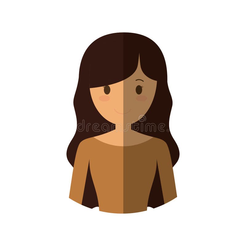People Casual Woman Cloth Icon Stock Illustration - Illustration of ...