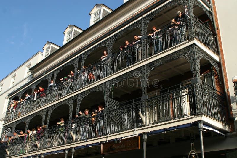 People Celebrated Crazily In Mardi Gras Parade. Editorial Image - Image ...