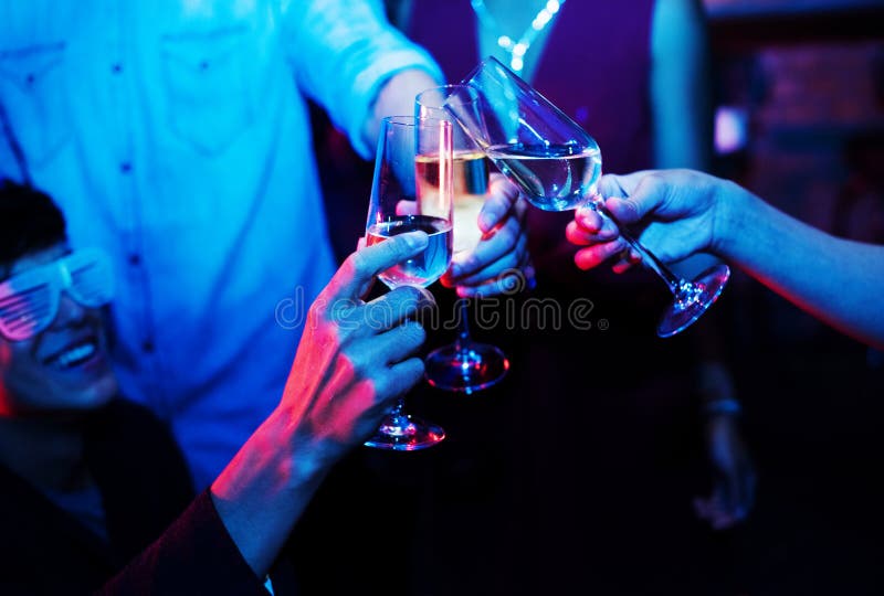 People Celebrating in a Party Stock Photo - Image of night, holiday ...