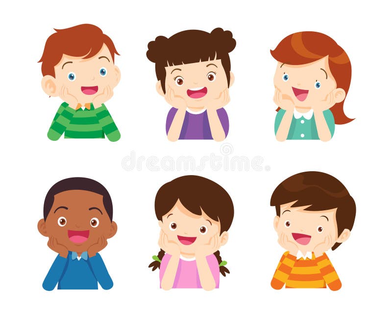 Resting Face Hands Stock Illustrations – 193 Resting Face Hands Stock ...