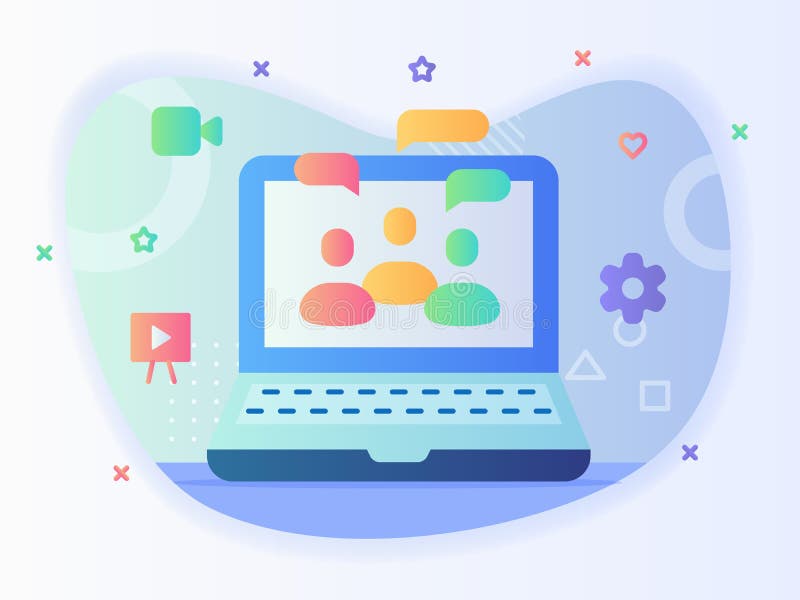 Group of a chatting women stock vector. Illustration of relaxation ...