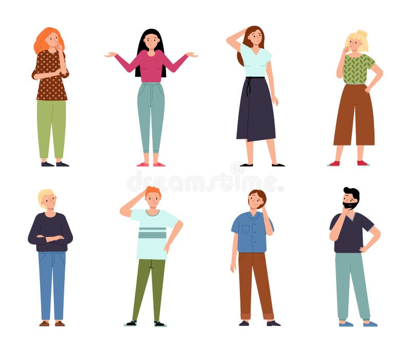Indecisive Person Stock Illustrations – 378 Indecisive Person Stock ...