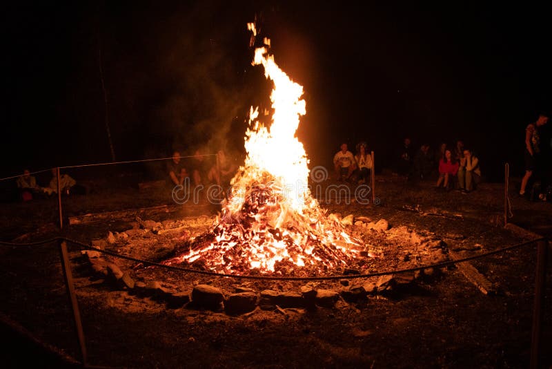 Bonfire stock image. Image of passion, forest, johns - 152474749