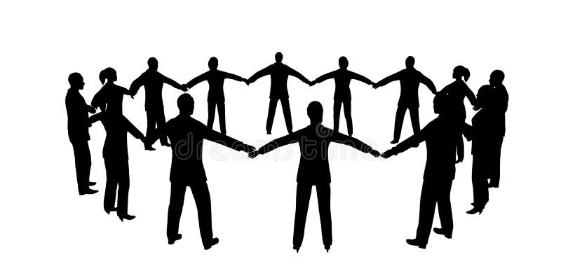 People circle male female stock vector. Illustration of girl - 2218105