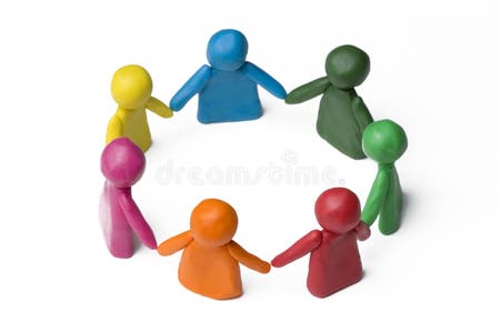 374 Colorful Team Work People Circle Stock Photos - Free & Royalty-Free ...