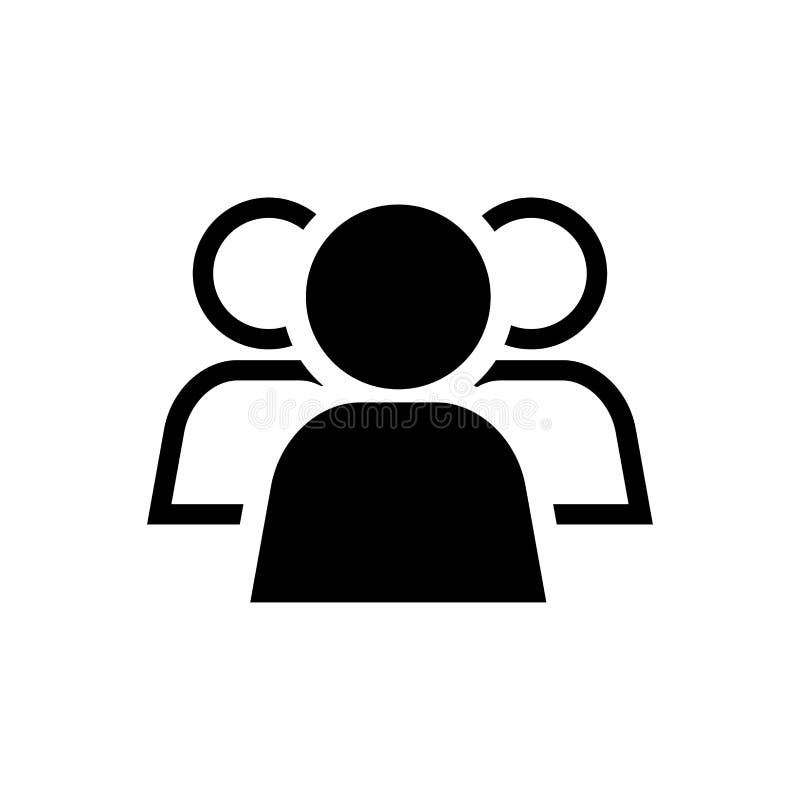 People in Circle on White Background - Vector Iconic Design Stock ...