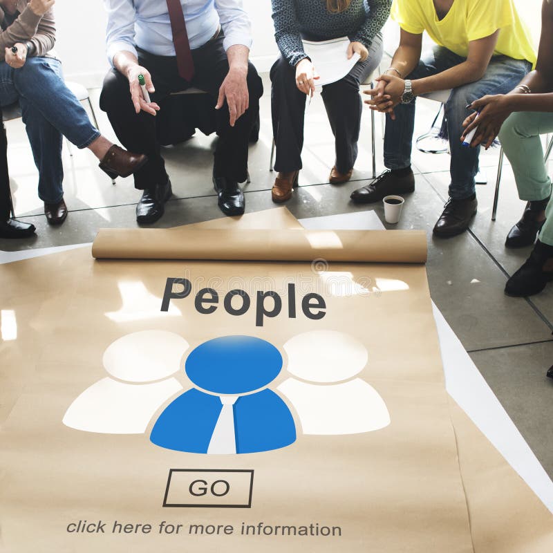 People Community Connection Communication Society Concept Stock Image ...