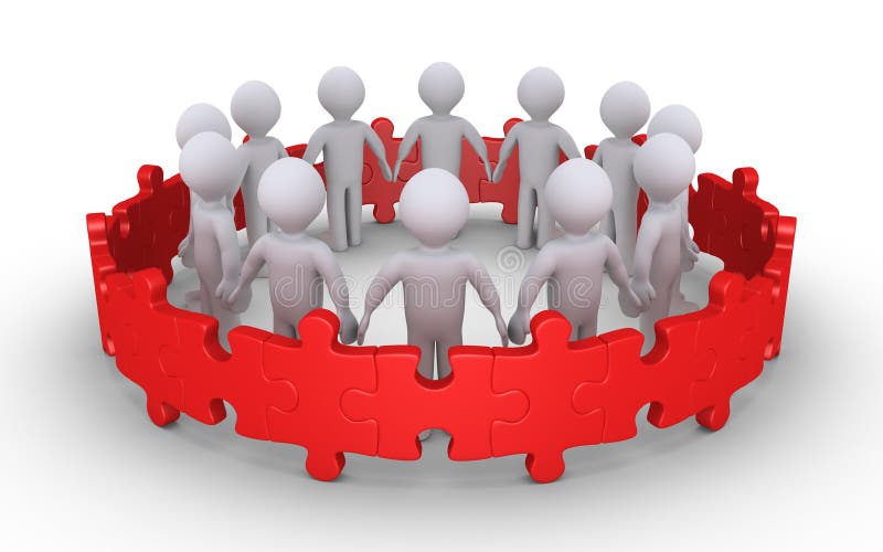 People Community Protection Concept Stock Illustration - Illustration ...