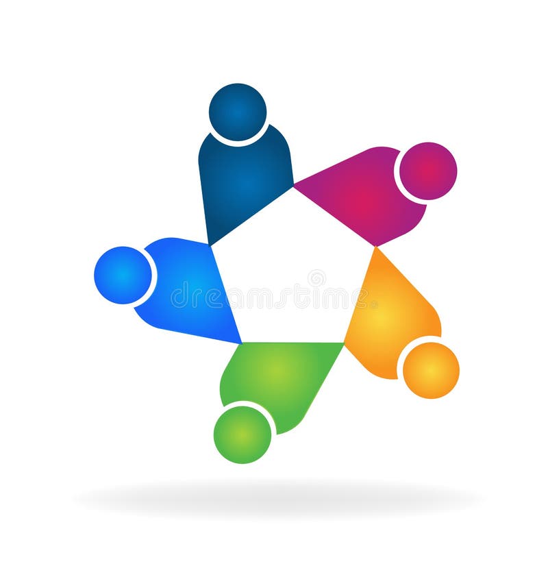 People Community Teamwork Vector Design Stock Vector - Illustration of ...