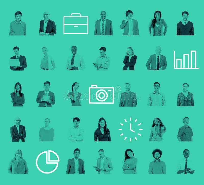 People Community Technology Connection Networking Concept Stock ...