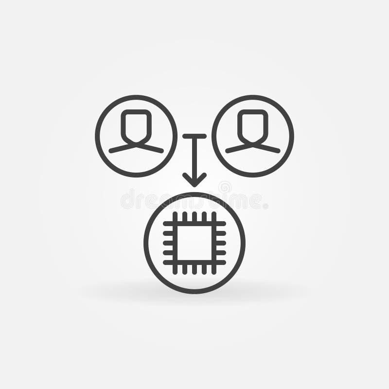 Micro Chip Neuron Technology Concept Stock Illustrations – 168 Micro ...