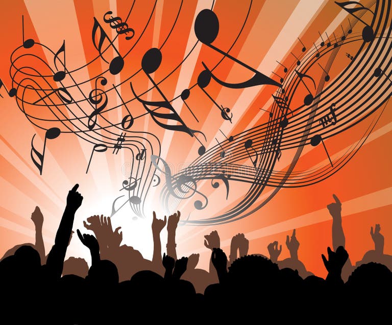 Music Stage Shadow People Stock Illustrations – 961 Music Stage Shadow ...