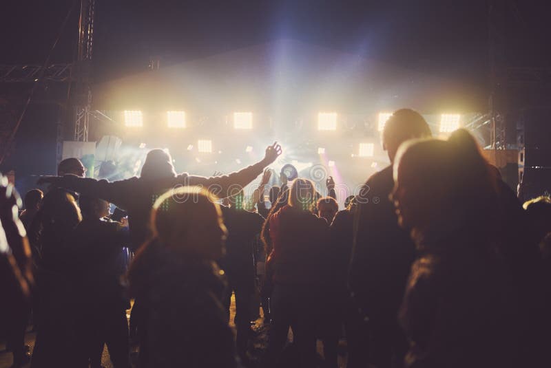 Backlit people walking stock photo. Image of summer - 171154594