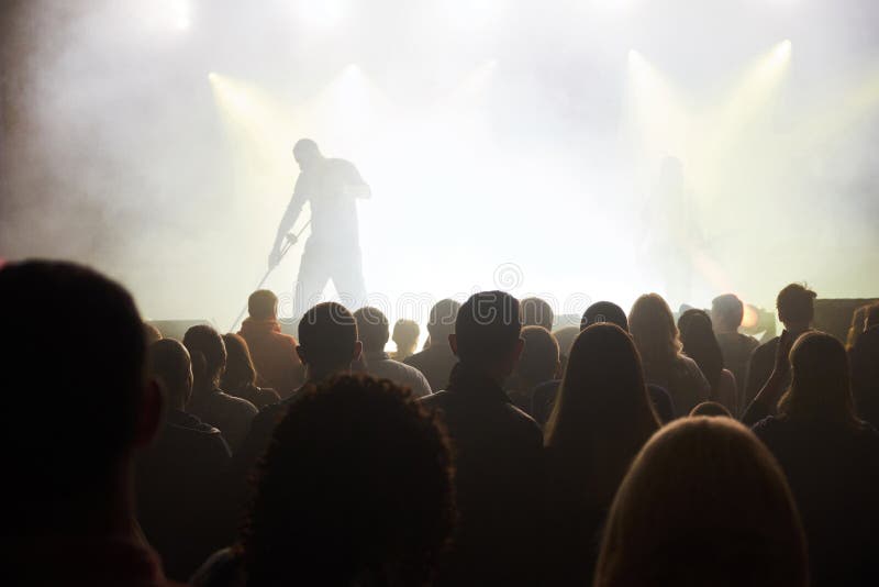 People at concert stock image. Image of club, festival - 94815501