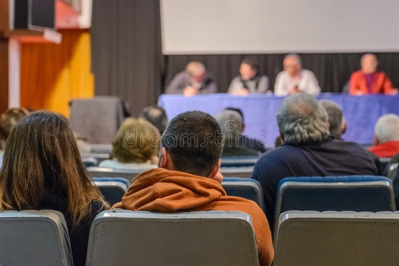 People at the Conference in the Conference Hall Editorial Photography ...