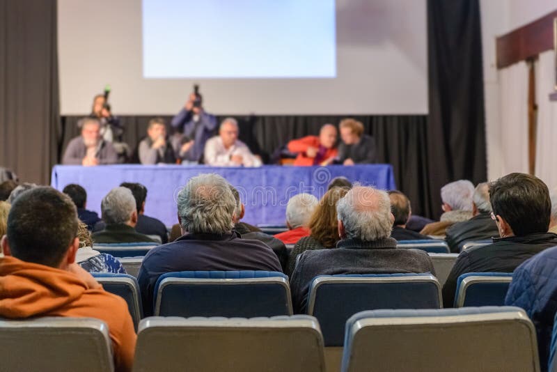 People at the Conference in the Conference Hall Editorial Photography ...
