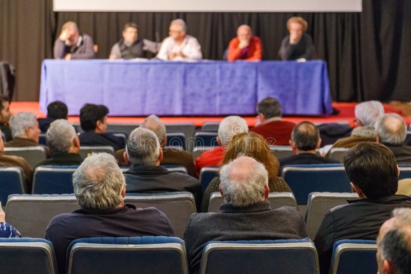 People at the Conference in the Conference Hall Editorial Stock Image ...