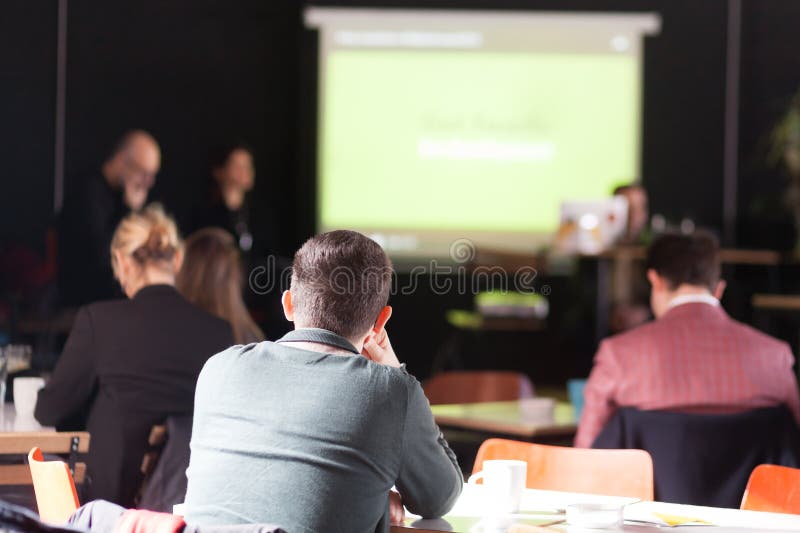 People at the conference editorial stock image. Image of center - 110218424