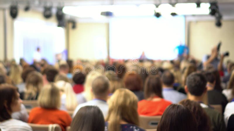 People at a Conference or Presentation, Workshop, Master Class ...