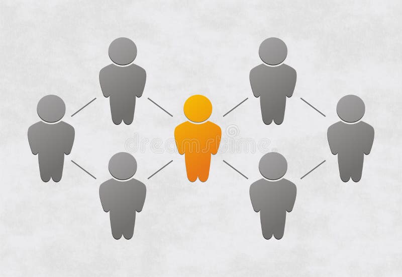 Organization Chart Template of the Corporation Business Hierarchy Stock ...