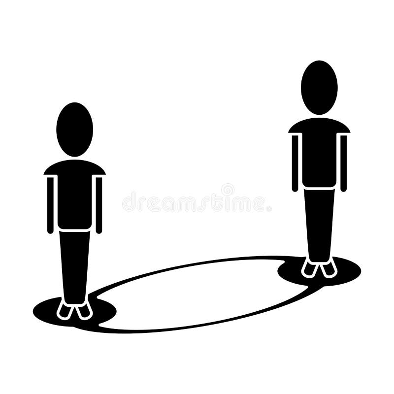 People Connecting Social Media Pictogram Stock Vector - Illustration of ...