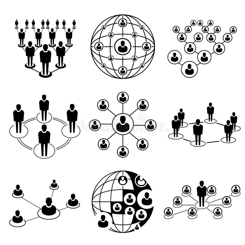 People connection tree stock vector. Illustration of brotherhood - 53761077