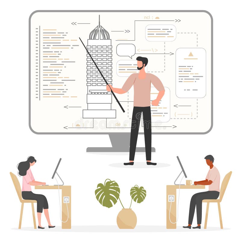 Online Course Building Stock Illustrations – 1,071 Online Course ...