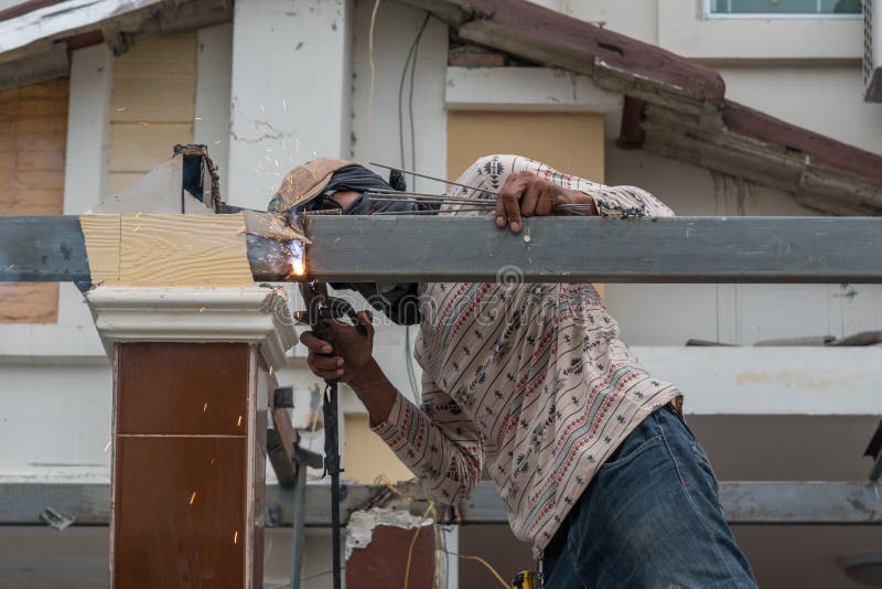 People Construction Worker at Construction Site Editorial Stock Image ...